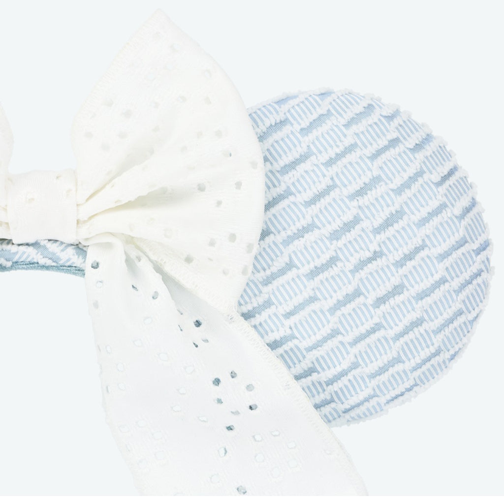 Pre-Order Tokyo Disney Resort 2025 Headband Lace Light Blue TDR JAPAN ...