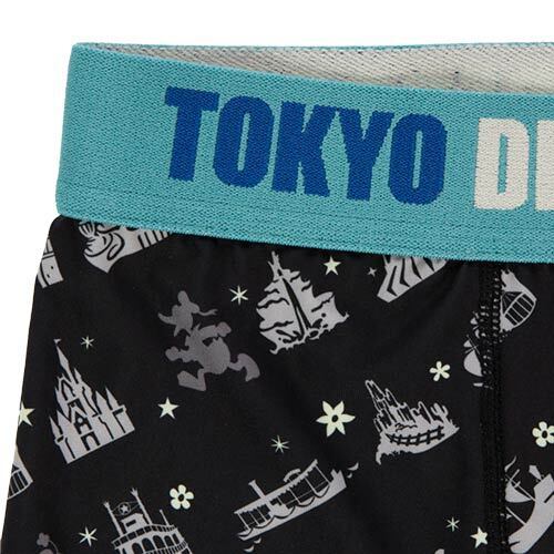 Pre-Order Tokyo Disney Resort 2023 Boxers Brief Park Icon Attraction ...