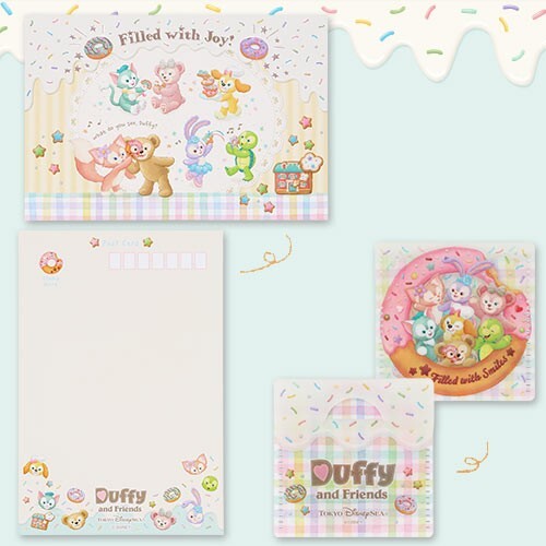 Pre-Order Tokyo Disney SEA 2025 Duffy Filled With Joy Donut Postcard S ...