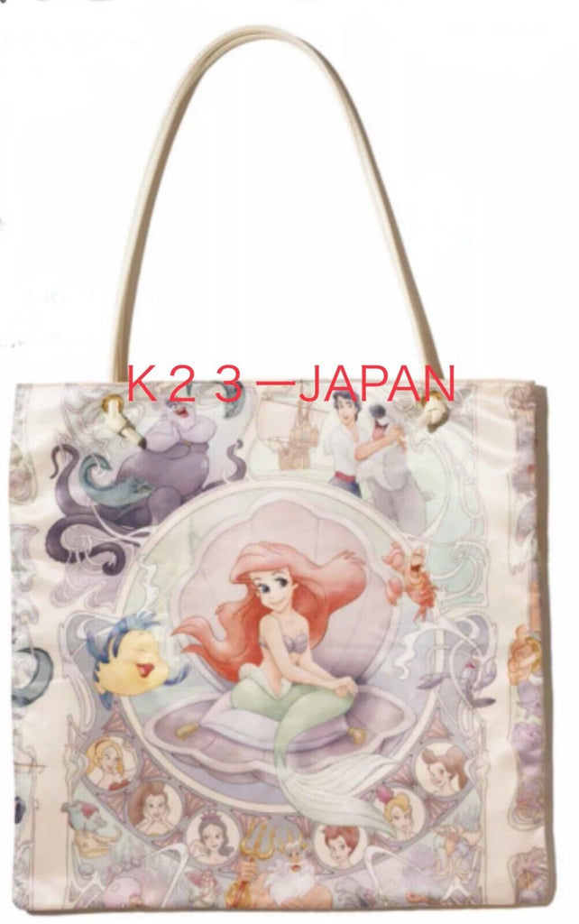 Pre-Order Disney Store JAPAN 2024 The Little Mermaid 35th Ariel Tote B ...