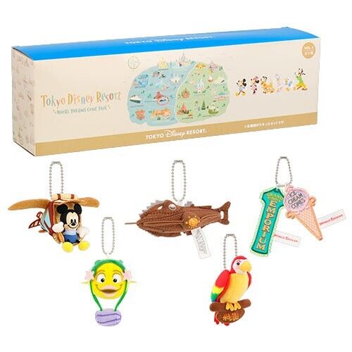 Pre-Order Tokyo Disney Resort 2024 TDL TDS Area Park Map Plush Charm S — k23japan -Tokyo Disney ...