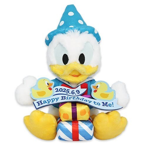 Pre-Order Tokyo Disney Resort 2025 Donald Happy Birthday Plush Donald ...