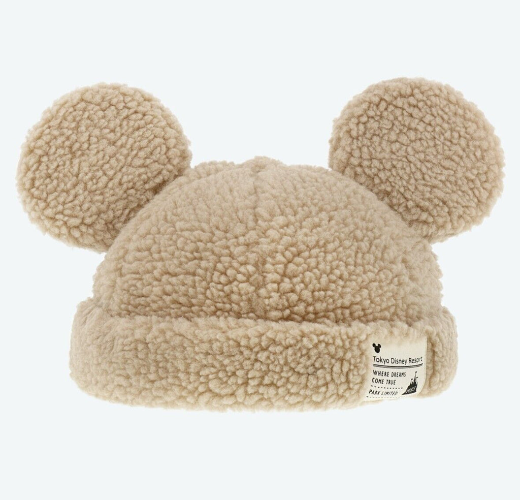 Pre-Order Tokyo Disney Resort TDR Limited Mickey Shape Cap Brown ...