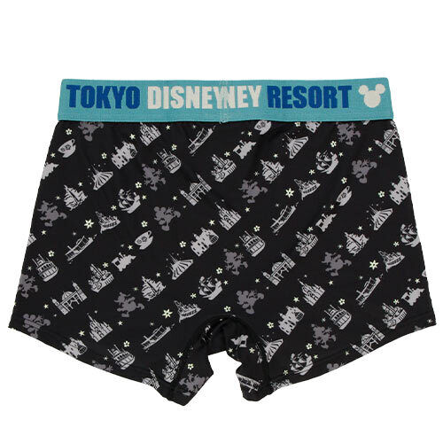 Pre-Order Tokyo Disney Resort 2023 Boxers Brief Park Icon Attraction ...