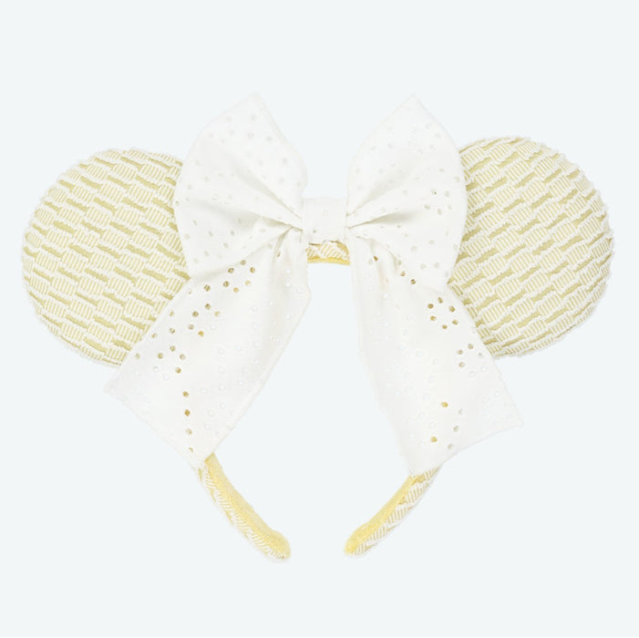 Pre-Order Tokyo Disney Resort 2025 Headband Lace White TDR JAPAN Ears ...