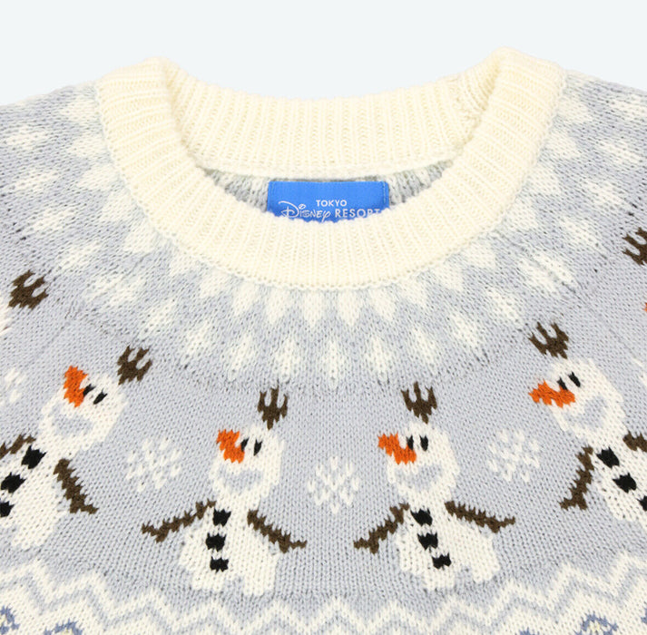 Pre-Order Tokyo Disney Resort 2024 Sweater Knit Olaf Frozen — k23japan ...