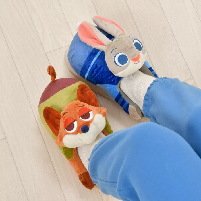 Pre-Order Disney Store JAPAN 2024 Plush Room Shoes Zootopia Nicky & Ju ...