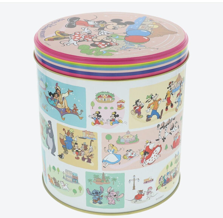 Pre-Order Tokyo Disney Resort Rice Cookie Empty Can Box Tokyo Disney P ...
