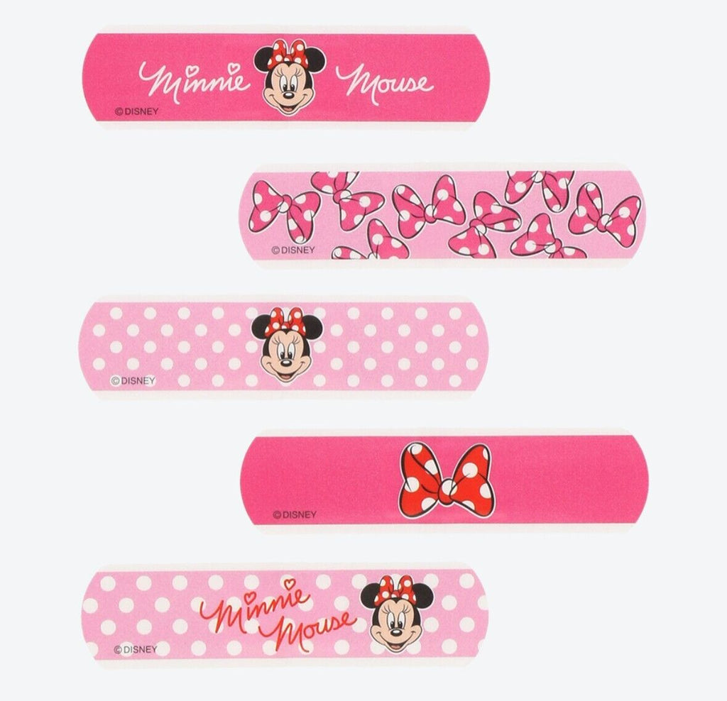 Pre-Order Tokyo Disney Resort Band Aid Case Set Minnie Mouse Dot ...