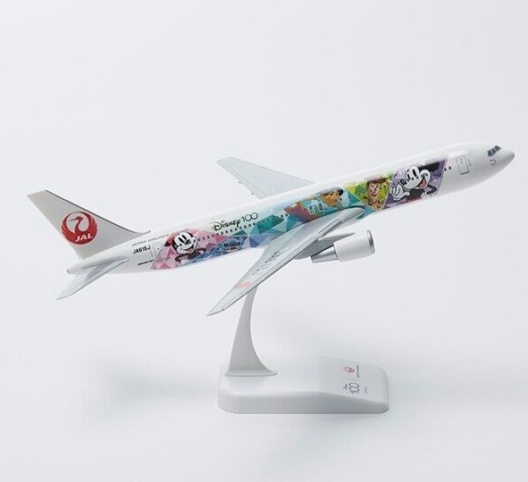 Pre-Order Disney JAPAN 100 Years of Wonder x JAL Figure Airplane BOEIN ...