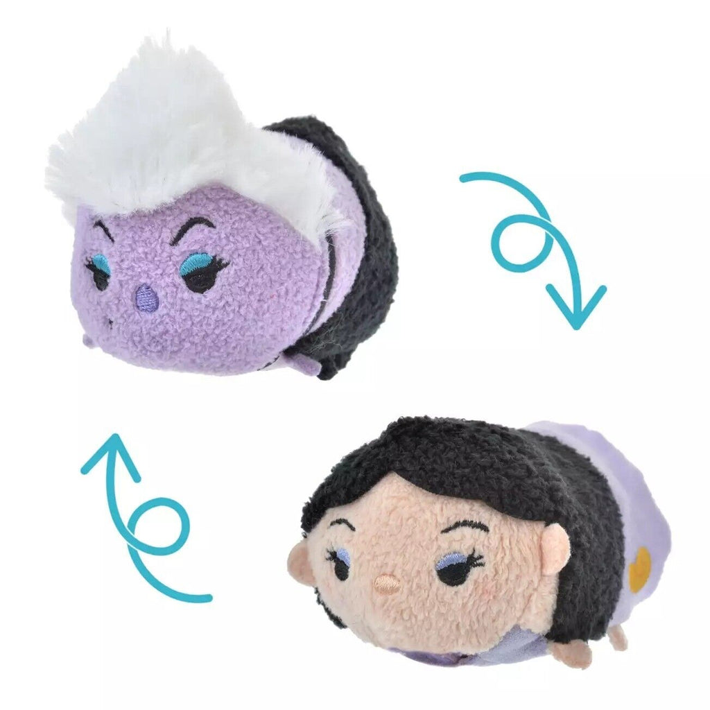 Pre-Order Disney Store JAPAN 2023 TSUM TSUM Reversible Villains Ursula ...