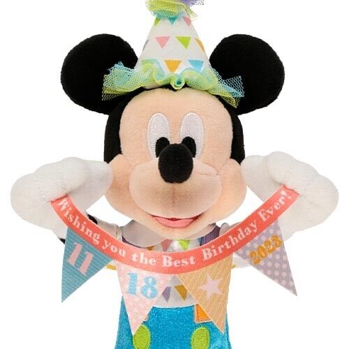 Pre-Order Tokyo Disney Resort 2023 Happy Birthday Push Badge Mickey ...