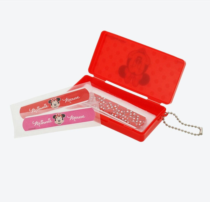 Pre-Order Tokyo Disney Resort Band Aid Case Set Minnie Mouse Dot ...