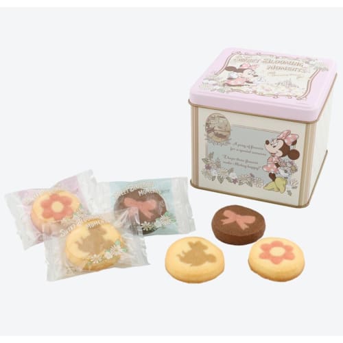 Pre Order Tokyo Disney Resort Square Cookie Empty Can Box Minnie Mouse ...