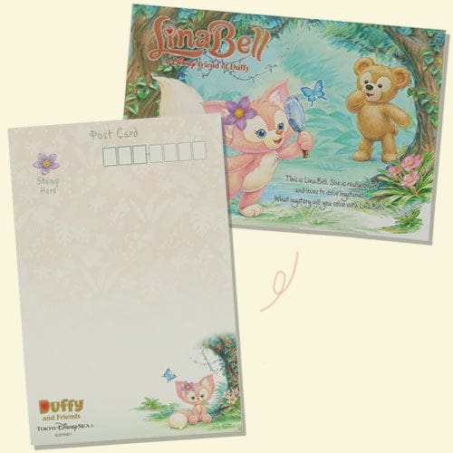 Pre-Order Tokyo Disney Resort TDS Duffy Friends LinaBell Postcard ...